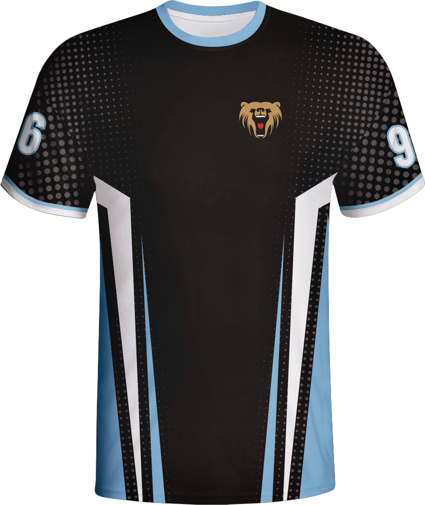 sports t-shirts with logo custom logo printed quick dry 100% polyester ...
